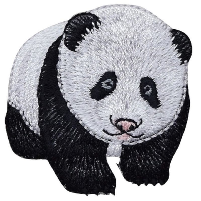 Panda Patch - Etsy