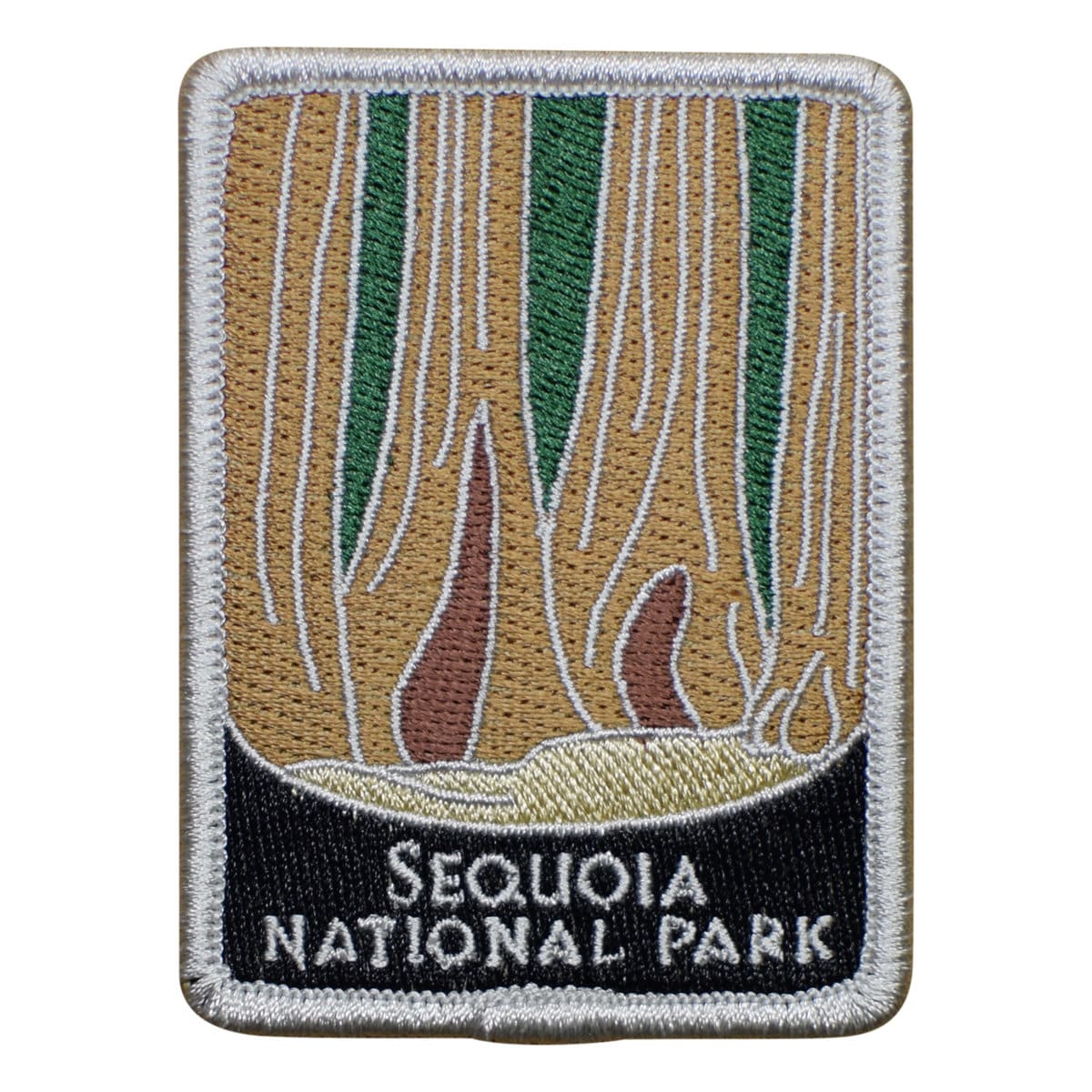 Sequoia National Park Patch Redwood Trees California Badge | Etsy