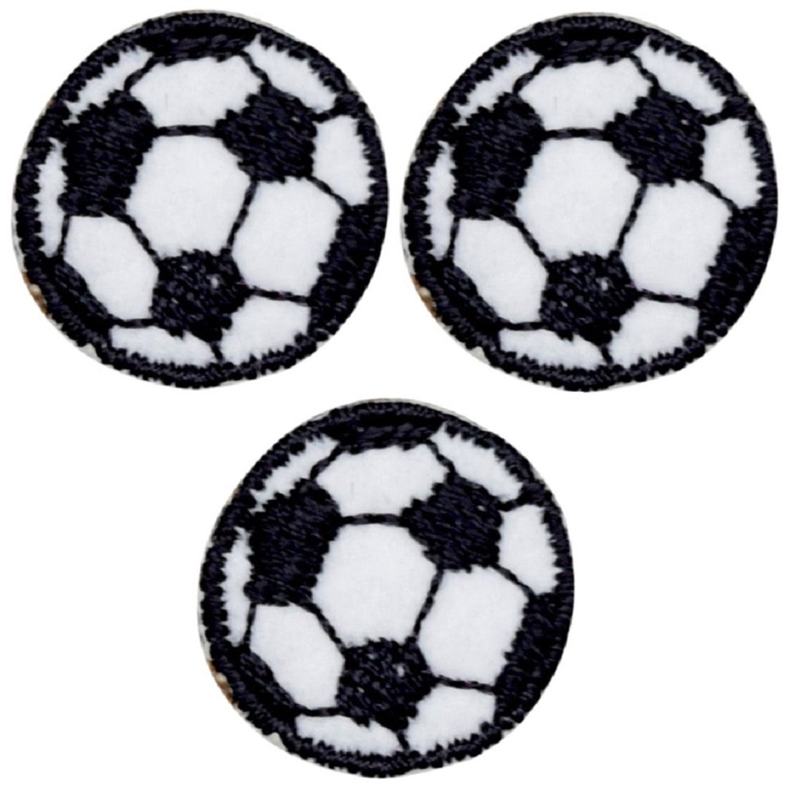 Mini Soccer Ball Applique Patch Sports Ball Badge 7/8 | Etsy