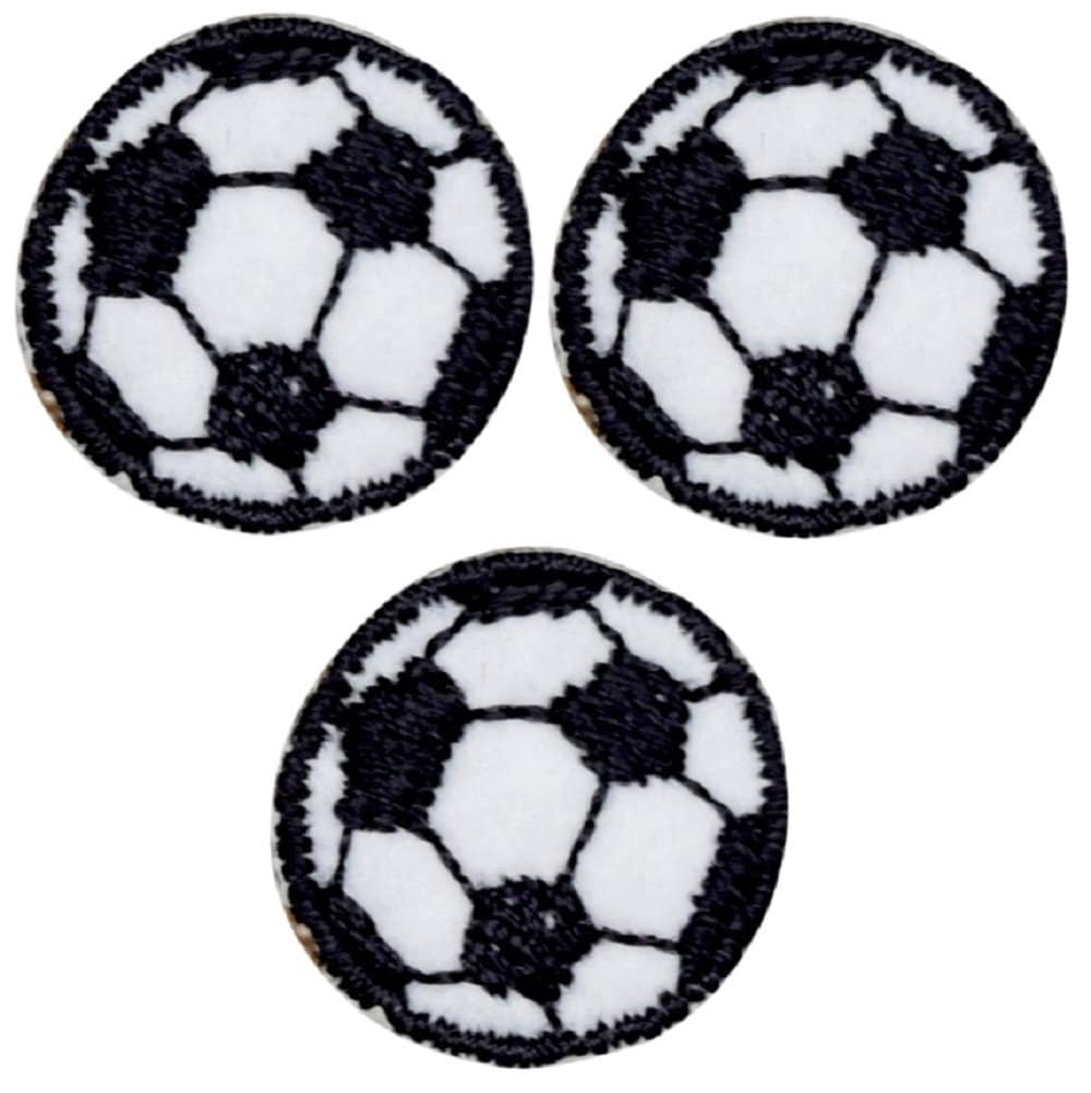 Mini Soccer Ball Applique Patch Sports Ball Badge 7/8 | Etsy