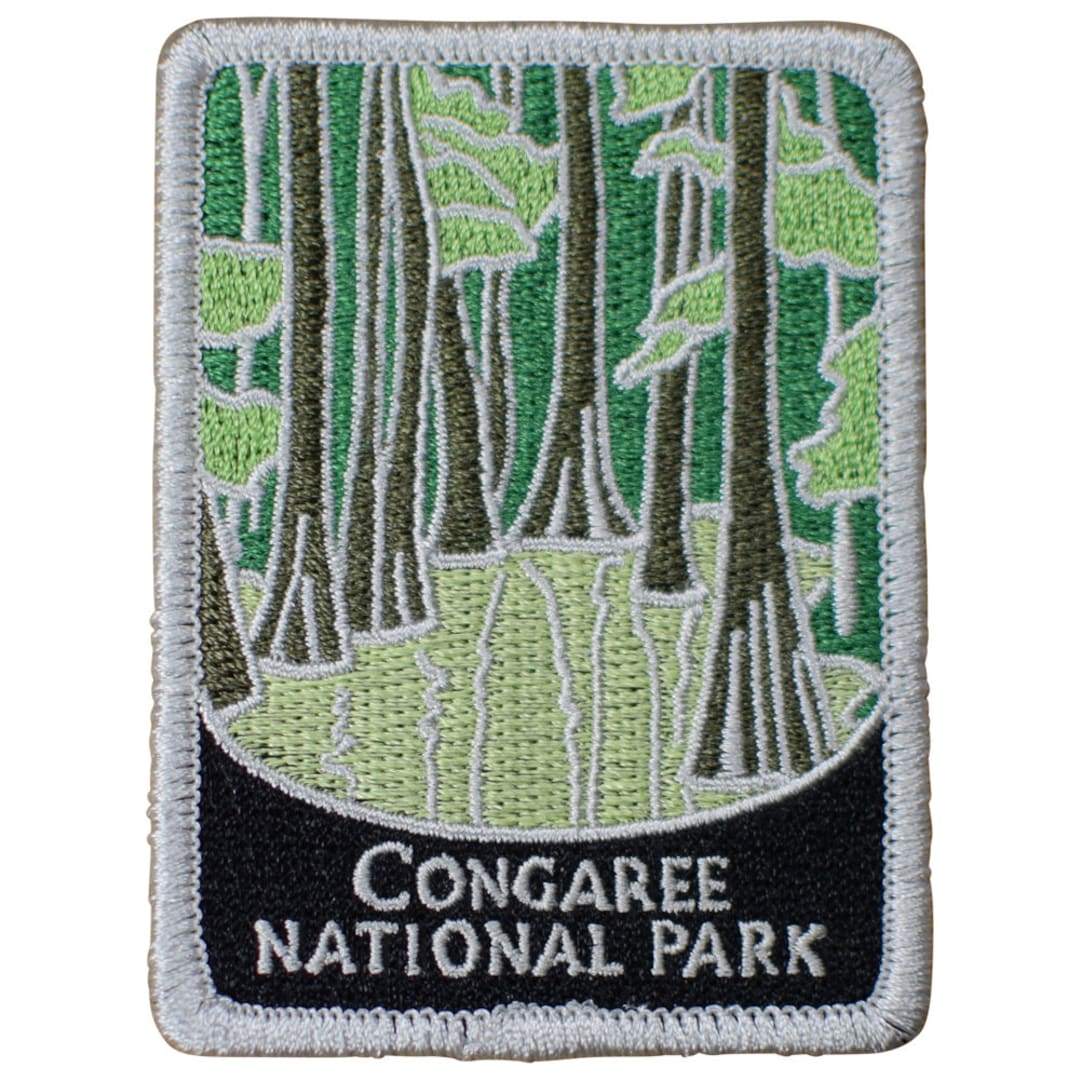 Congaree National Park Patch - South Carolina, Traveler Series 3" (iron ...