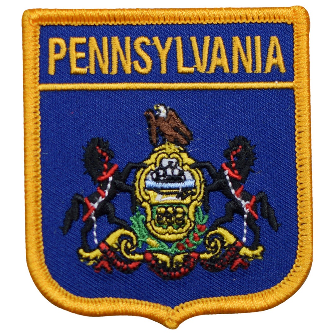 Pennsylvania Patch - Harrisburg, Pittsburgh, Philadelphia 2.75" (iron ...