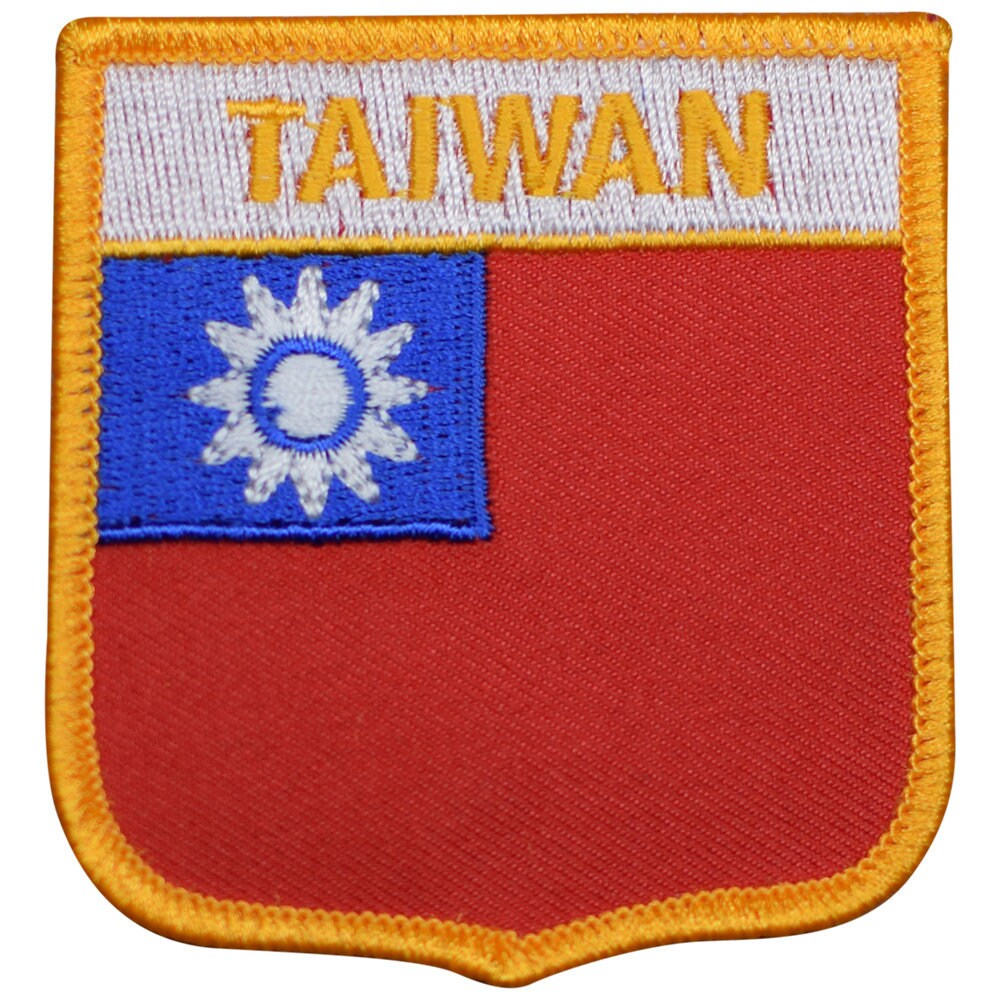 Taiwan Patch Taipei Kaohsiung Taichung Republic of China - Etsy Norway