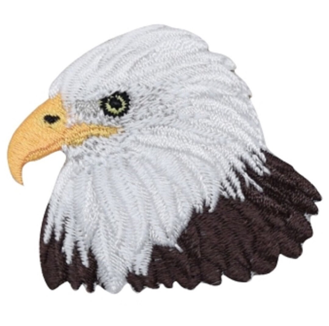 Eagle Applique Patch - American Bald Eagle Bird 2-1/8" (iron On) - Etsy