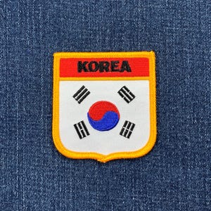 Korea Patch - Korean Peninsula, Seoul, USA Origin 2.75" (iron On) - Etsy