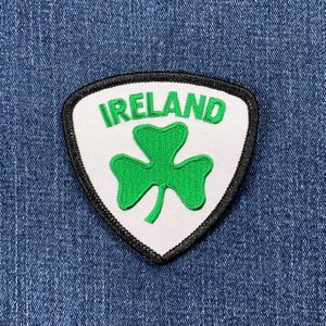 Ireland Patch - Clover, Shamrock, Belfast, Dublin, United Kingdom 3" (iron On) - Etsy
