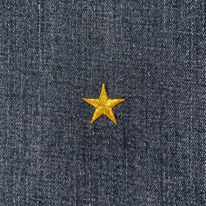 Star Applique Patch - Gold 7/8" (5-pack, Small, Iron On) - Etsy