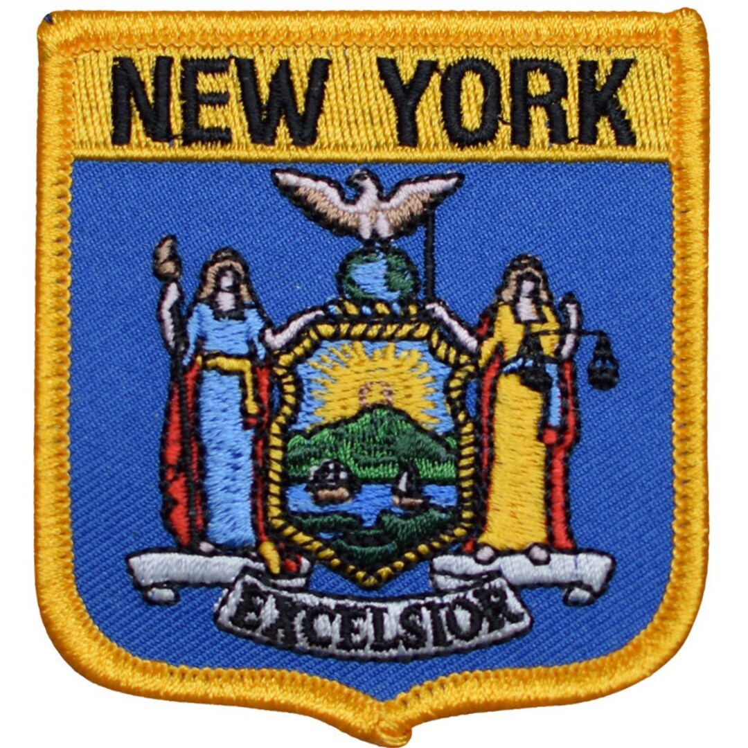 New York Patch - Manhattan, Bronx, Harlem, Brooklyn, Queens 2.75" (iron ...