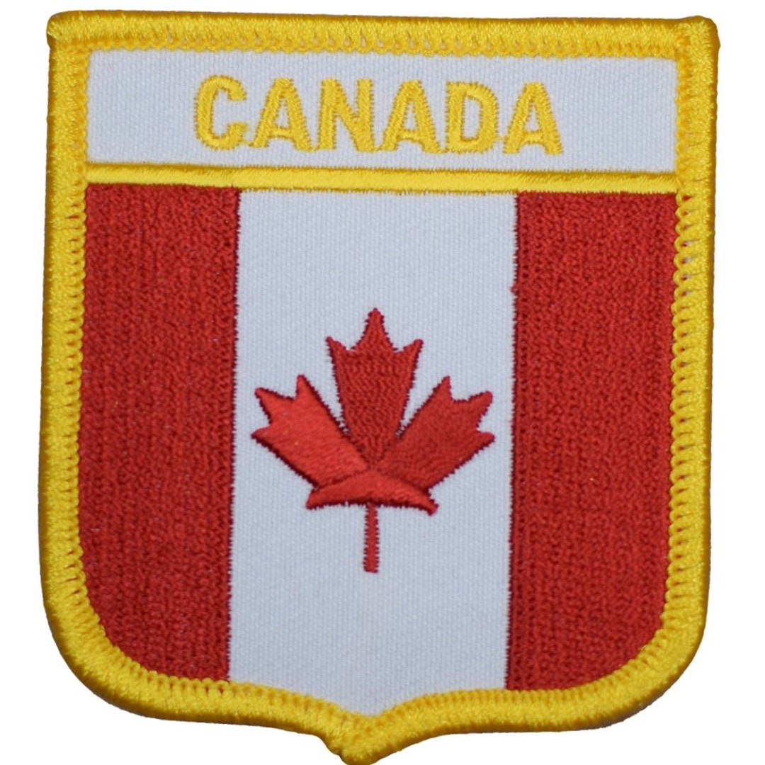 Canada Patch - North America, Canadian Maple Leaf Badge 2.75" (iron On ...