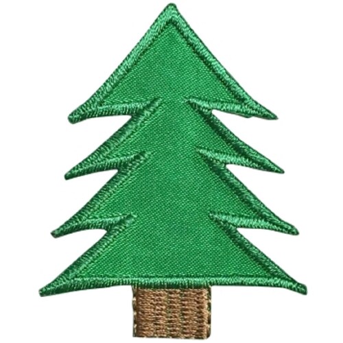 Pine Tree Applique Patch Evergreen Conifer Badge 2.25 - Etsy