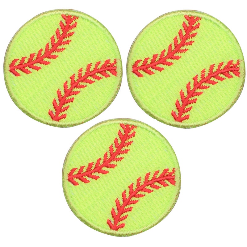 Softball Applique - Etsy