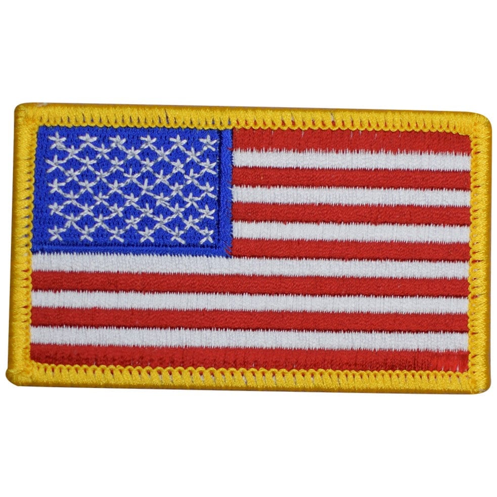 American Flag Patch - United States of America, USA 3-3/8" (iron On) - Etsy