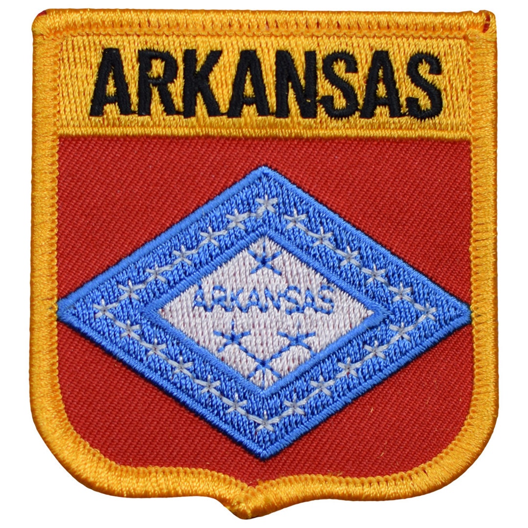 Arkansas Patch AR Badge Little Rock Hot Springs 2.75 - Etsy