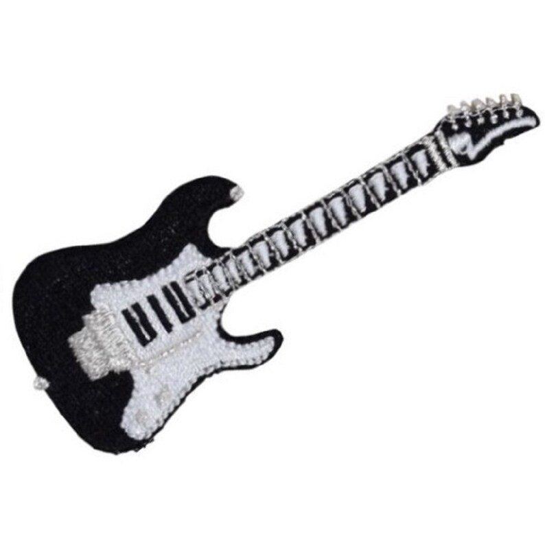 Electric Guitar Applique Patch Set Rock and Roll Blues Jazz - Etsy