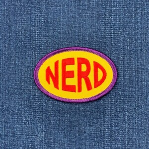 Nerd Patch - Smart, Geek, Brainiac, Techie, Programmer Badge 3" (iron On) - Etsy