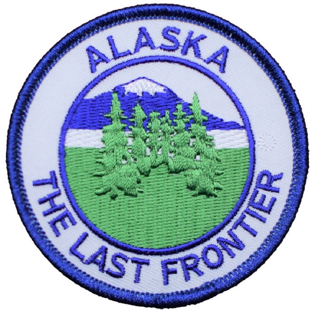 Alaska Patch - the Last Frontier AK Badge 3" (iron On) - Etsy