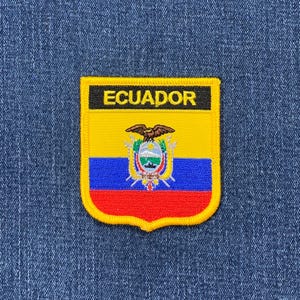 Ecuador Patch - South America, Equator, Galapagos Islands, Quito 2.75 ...