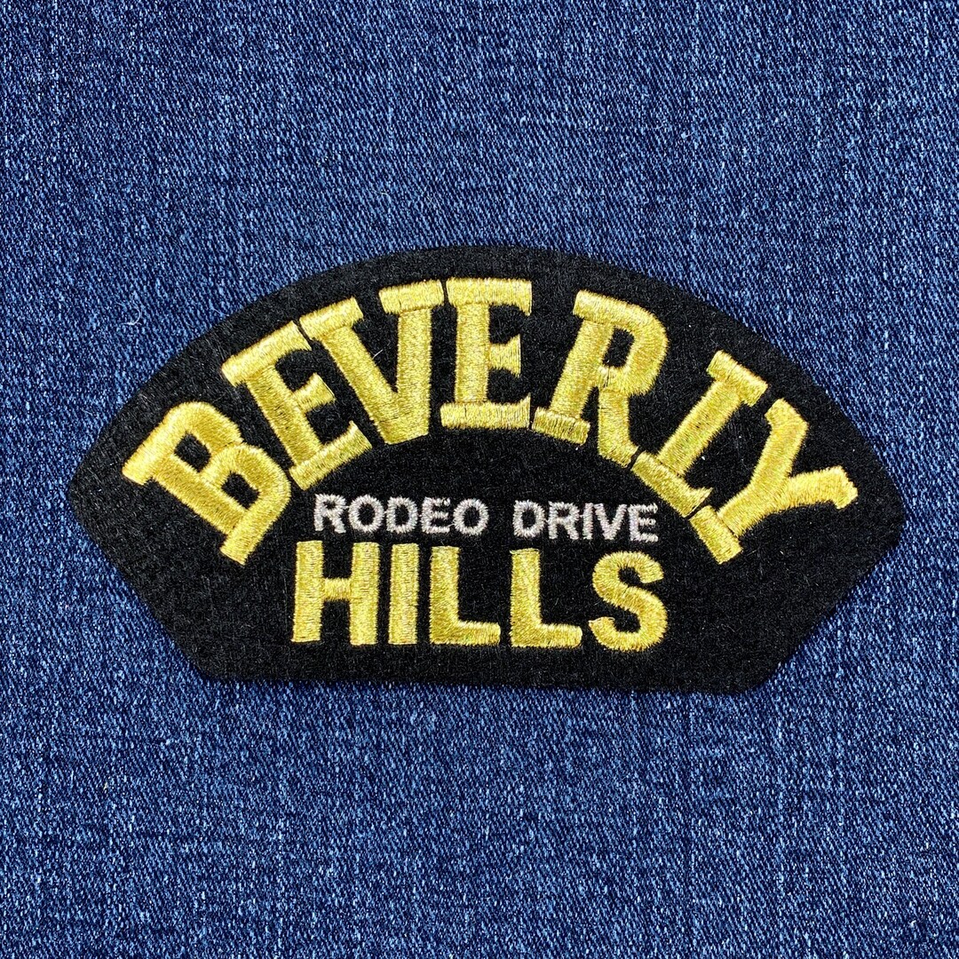 Beverly Hills Patch - Embroidered Rodeo Drive California Badge 4.75 ...
