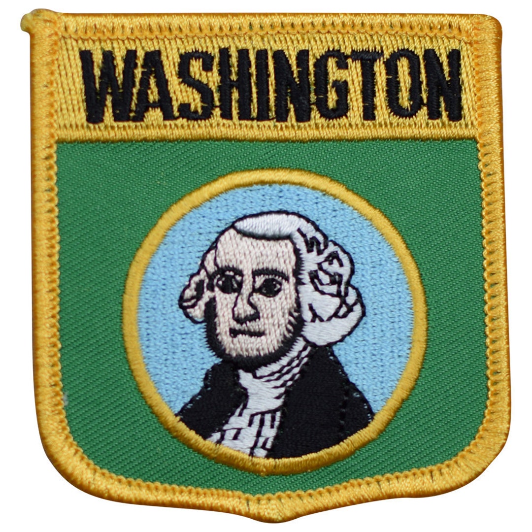 Washington Patch - Seattle, Tacoma, Olympia, WA Badge 2.75" (iron On ...