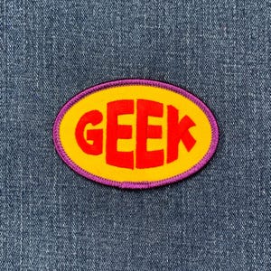 Geek Patch - Smart, Nerd, Brainiac, Techie, Programmer Badge 3" (iron On) - Etsy