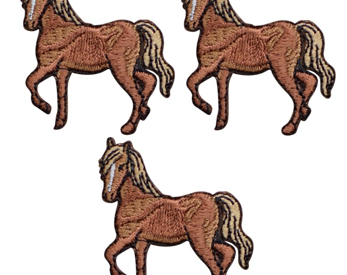 Custom Embroidered Patch Horse Riding Circle Patch Personalize It Sew ...