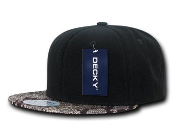 Snakeskin Snapback | Etsy