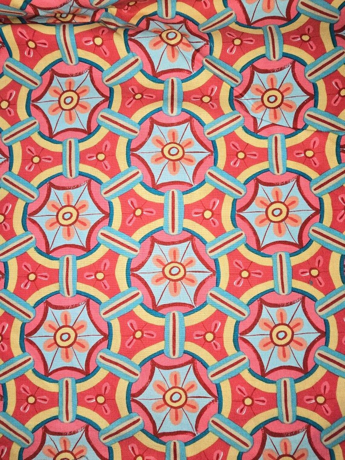 Pinewheels Misaki by Melissa White for Rowan Westminster Fabrics; 100% ...