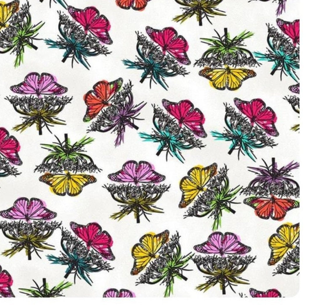 Queen Anne's Lace Cotton Fabric by Natalie Barnes for Windham Fabrics ...