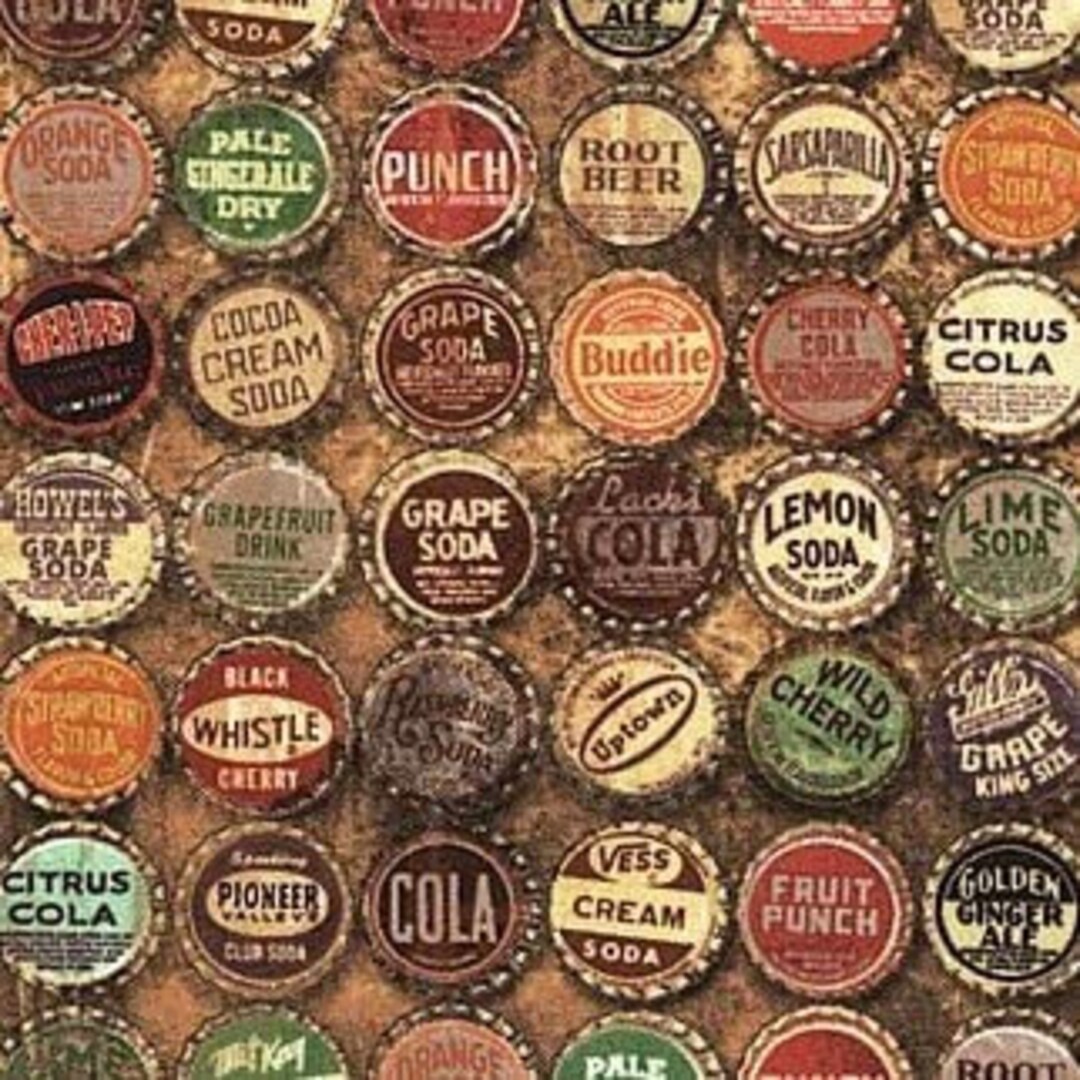 Tim Holtz Soda Pop Eclectic Elements for Free Spirit Fabrics; 100% ...