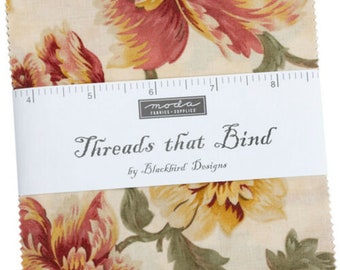 Moda Sampler in Parchment Threads That Bind by Blackbird Designs SKU ...