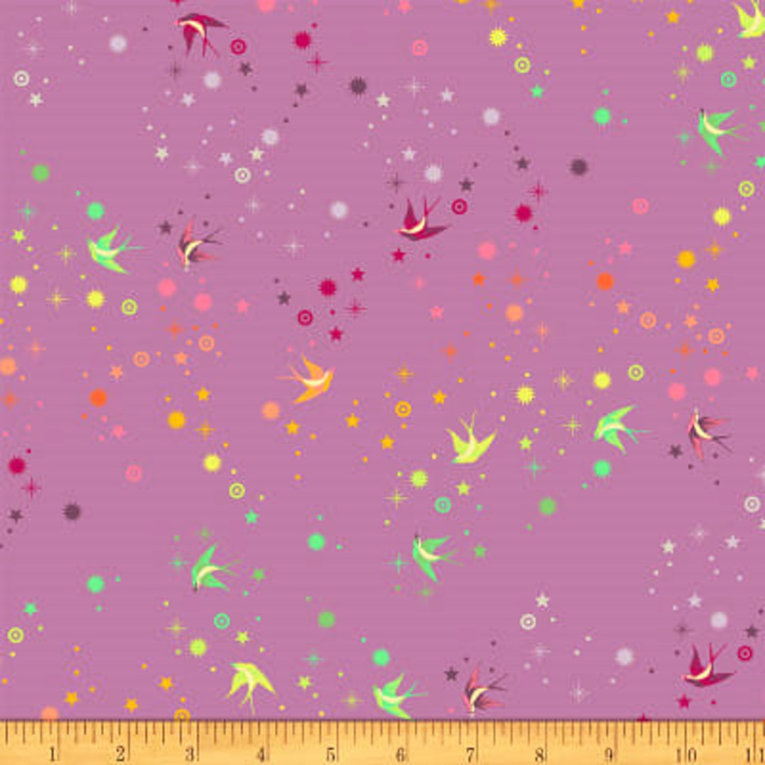 Tula Pink Pinkerville Fairy Dust in Day Dream for Free Spirit Fabrics ...