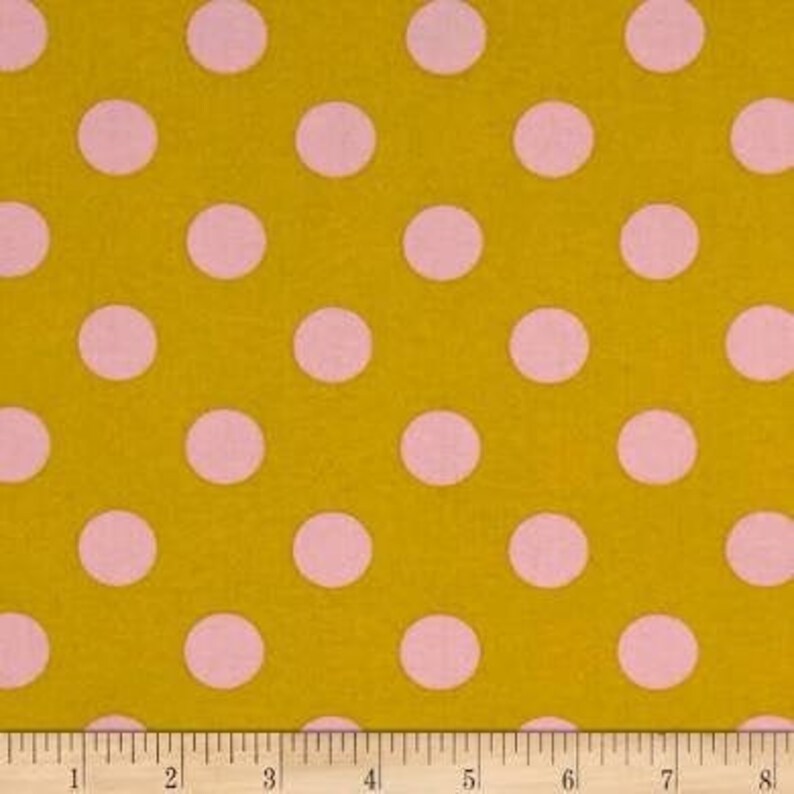 Tula Pink Tula's True Colors Pom Poms in Marigold 100% | Etsy