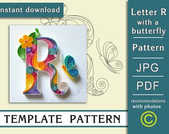 Quilled Letter - Etsy