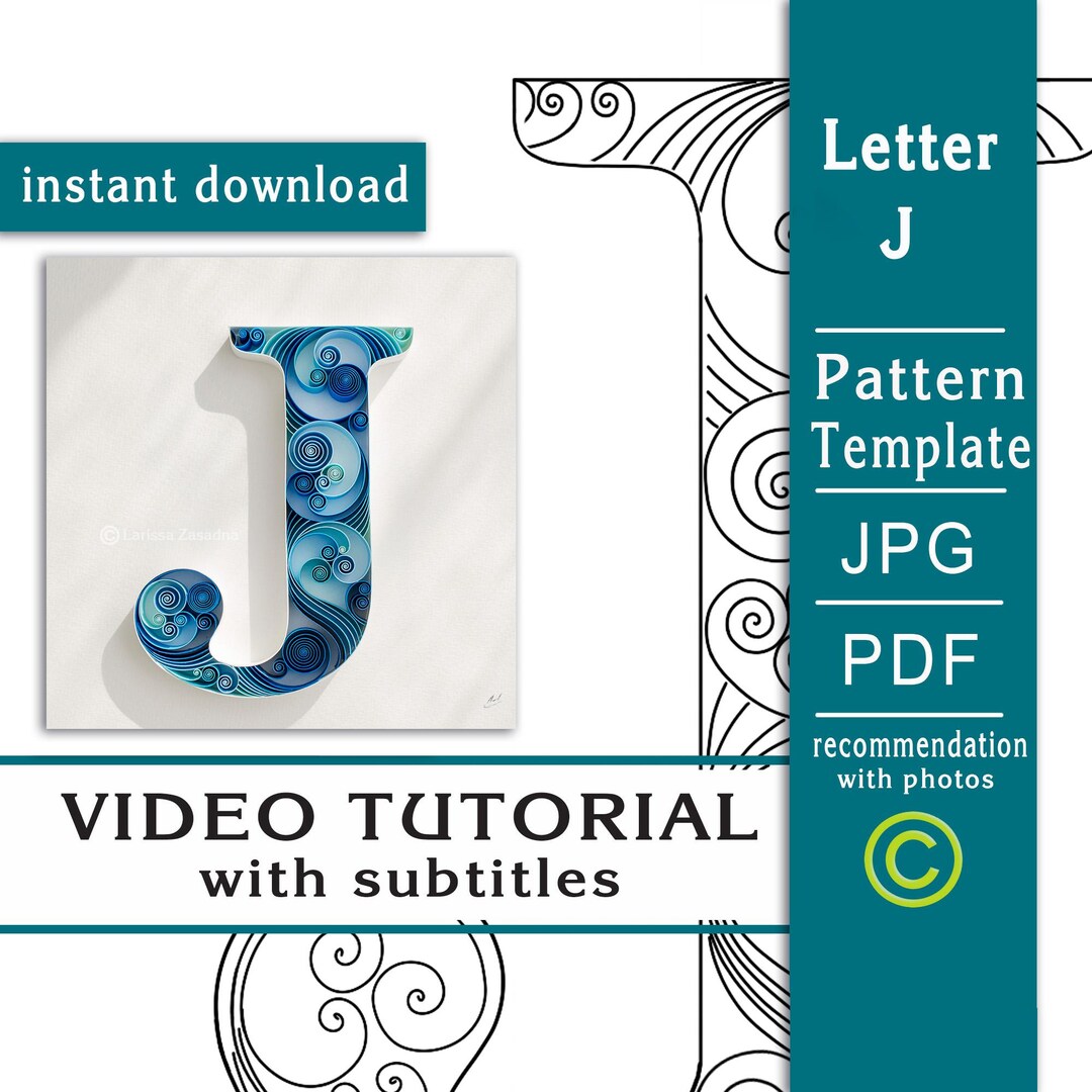 Letter C With a Butterfly/ Tutorial With Video / Quilling Paper Art ...