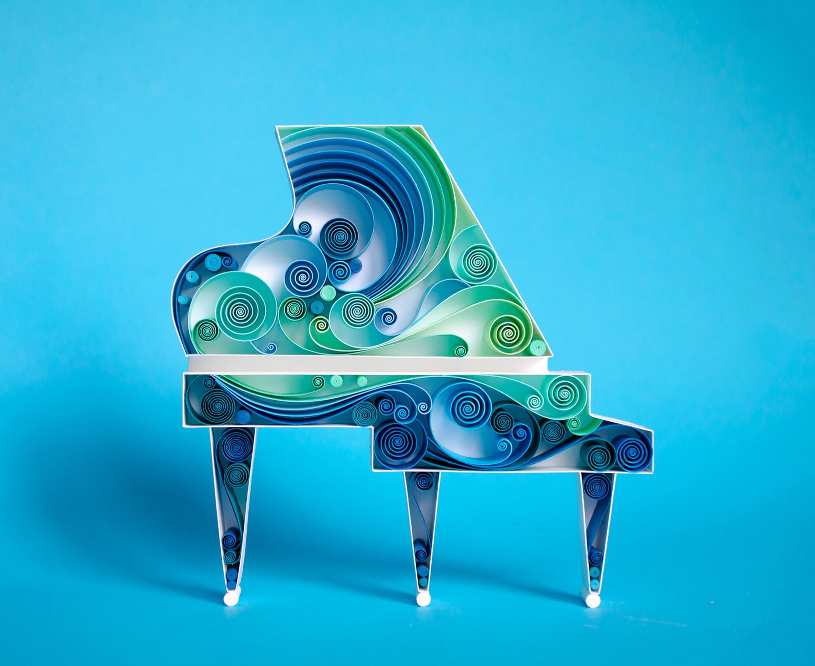 Piano Music Paper Anniversary Wall Paper Art Gift for - Etsy