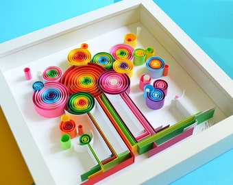 Quilling Picture - Etsy
