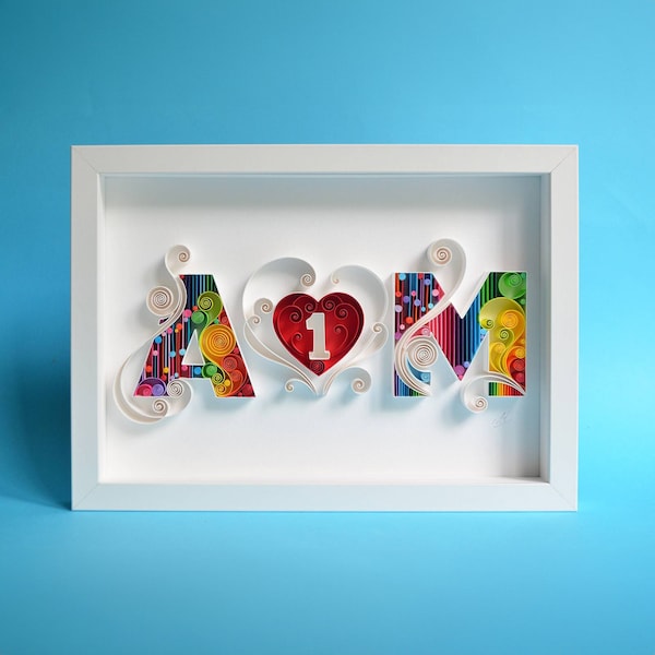 Quilled Letters - Etsy