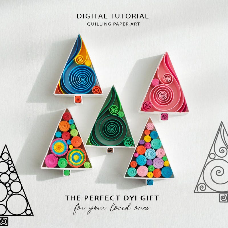Quilling Tree - Etsy