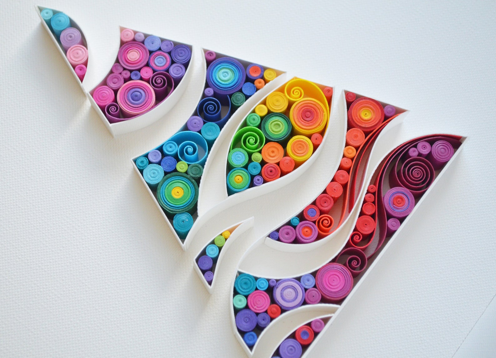 Christmas Tree / Quilling Art / Paper Craft / Gift / Home - Etsy