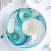 Christmas Ball / Quilling Art / Paper Craft / Gift / Home Decor / Card ...