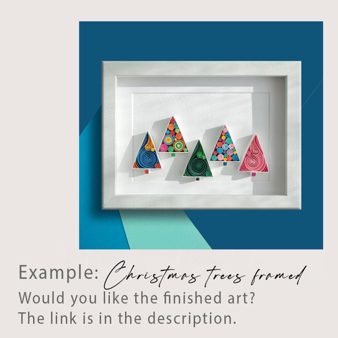 Quilling Christmas Tree Templates + Video Tutorial: Paper Craft ...