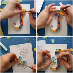 Letter J With a Butterfly, Video, Tutorial, How to Make, Pattern ...