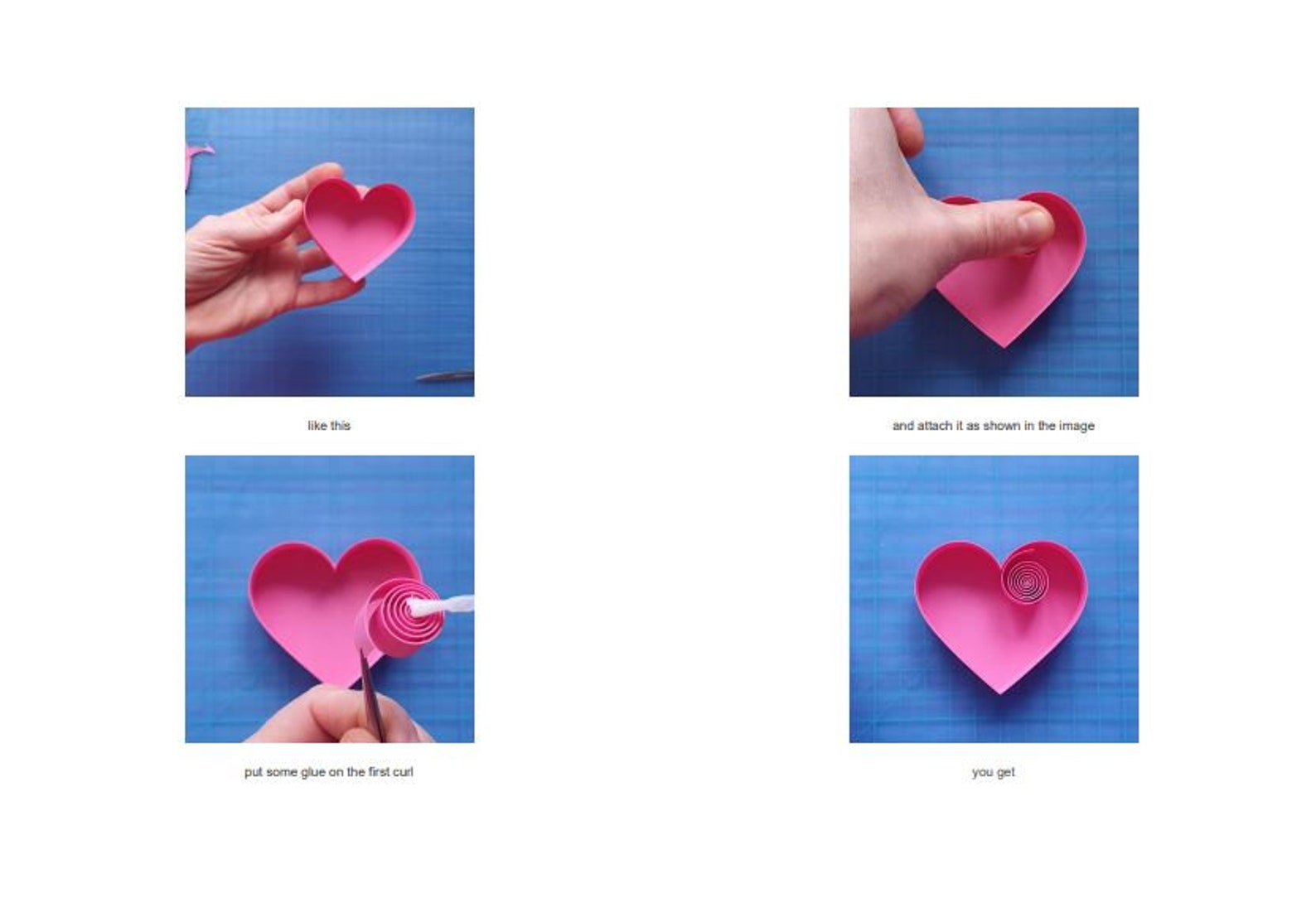 Tutorial Heart Pattern How to Make - Etsy