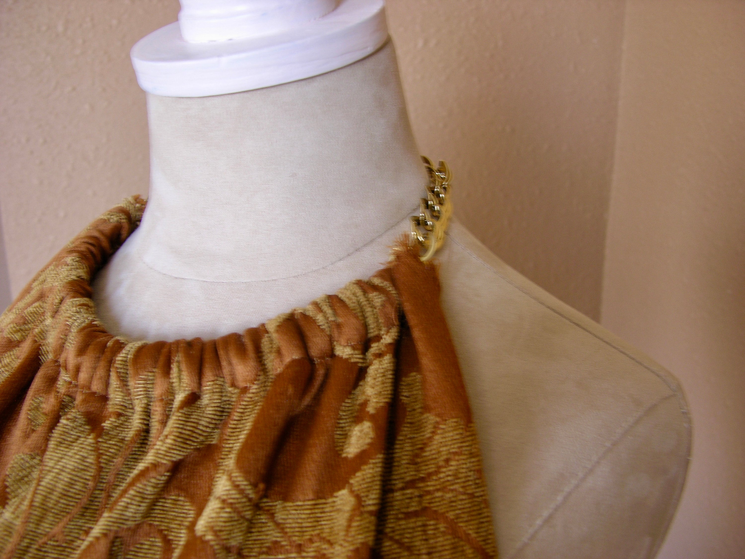 Ginger Cider Backless Evening Gown - Etsy