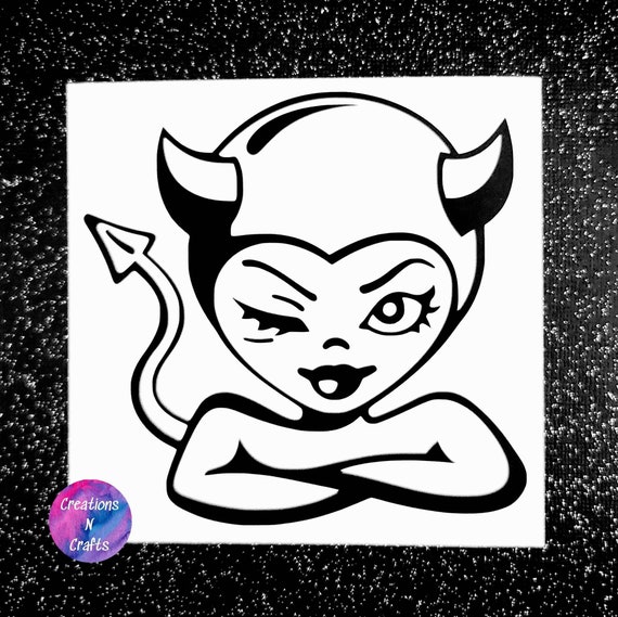 She Devil Vinyl Decal She Devil Decal She Devil Sticker She | Etsy