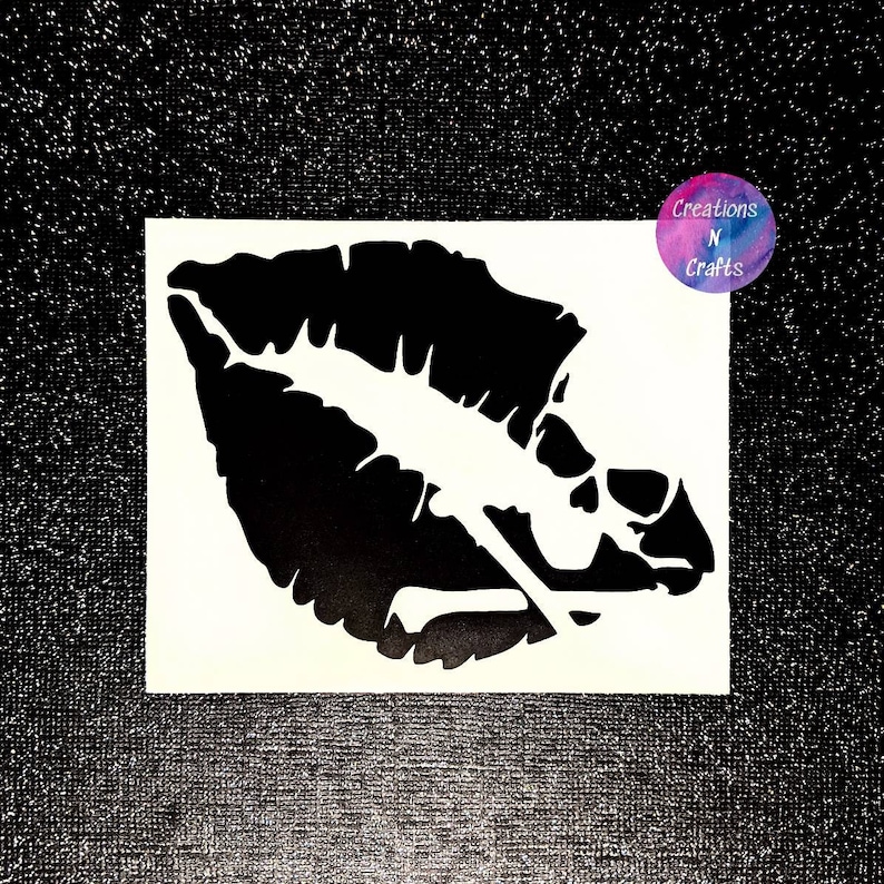 Lips Skull Skulls Death Kiss of Death Lip Decal Lip | Etsy