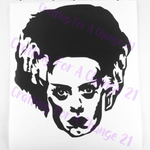 Frankenstein Monster Vinyl Decal - Etsy