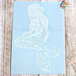 Mermaid Vinyl Decal, Mermaid Decal, Mermaid Sticker, Mermaid Gift ...