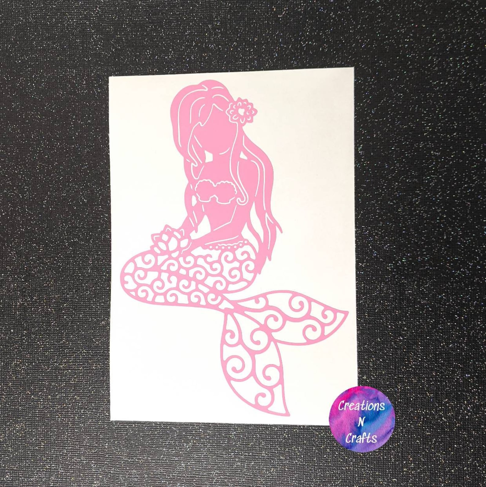 Mermaid Vinyl Decal Mermaid Decal Mermaid Sticker Mermaid - Etsy
