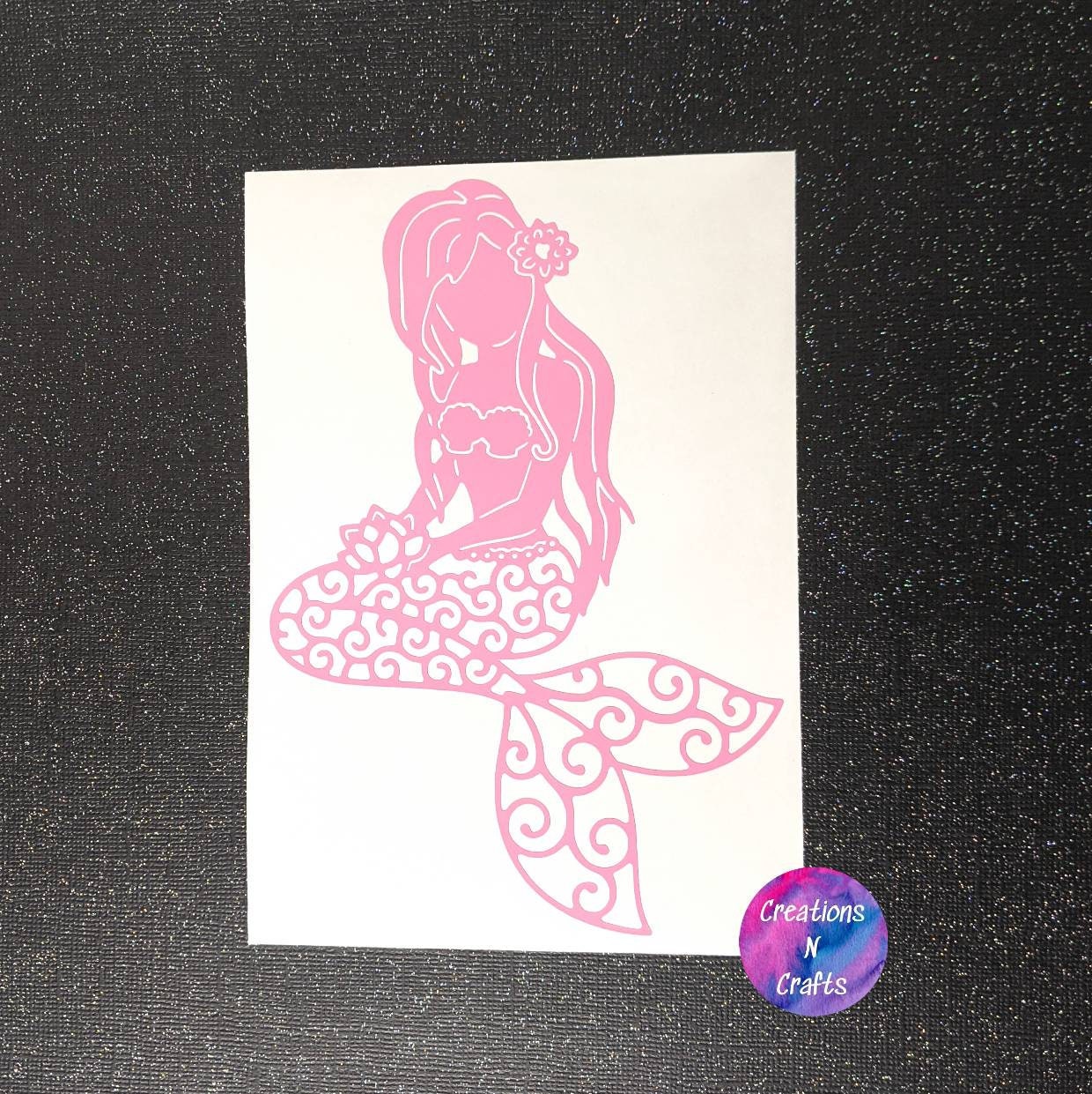 Mermaid Vinyl Decal, Mermaid Decal, Mermaid Sticker, Mermaid Gift ...